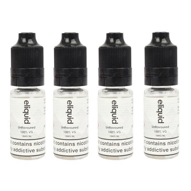 (Box of 100) - 18mg Nicotine Shots (100% VG)
